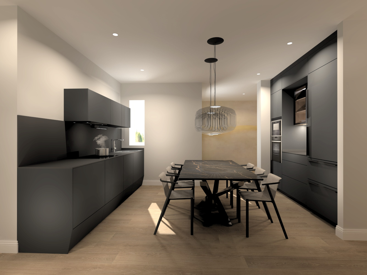 Cocinas negras modernas ideas para tu próximo proyecto