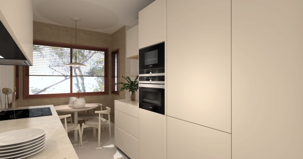 Cocina blanca acogedora | Proyectos de Cocinas DOCRYS & DC