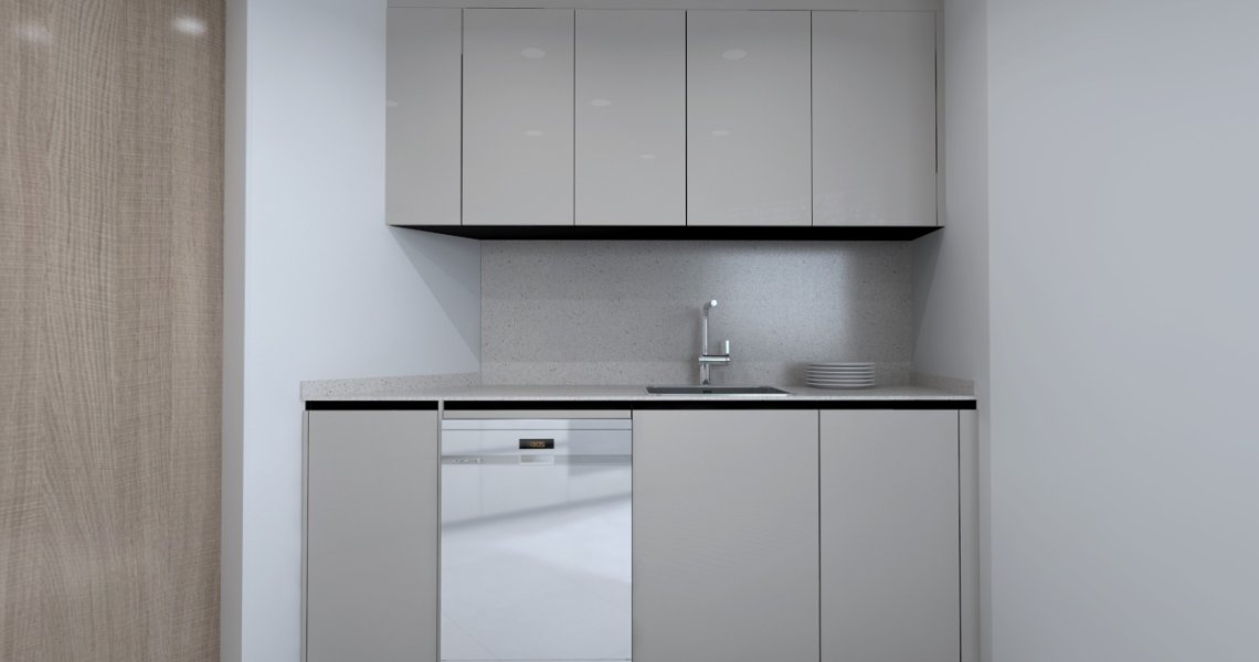 Cocina gris arena | Docrys & DC